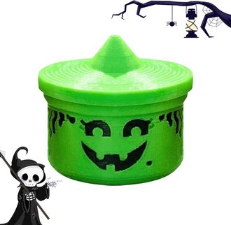 Generic K&uuml;rbiseimer, Eimer f&uuml;r S&uuml;&szlig;igkeiten oder Saures, Eimer f&uuml;r kleine Gastgeschenke - Bonbonniereimer f&uuml;r Bonbons mit Griff und abnehmbarem Deckel f&uuml;r die 
