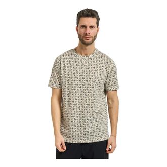 A|X Armani Exchange Homme, Tops, Multicolore, Taille: XS T-shirt en coton coupe regular