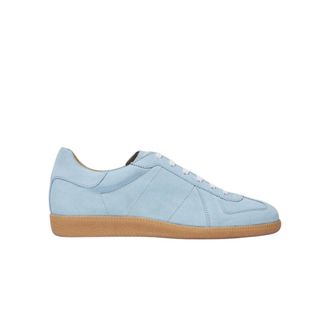 Scarosso Homme, Chaussures, Bleu, Taille: 40 1/2 EU Hans Baskets Basses en Cuir Su&eacute;d&eacute;