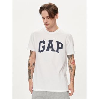 GAP T-Shirt 856659-03 Wei&szlig; Regular Fit