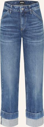 HUGO BOSS Straight Jeans Parkway blau