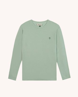 Faguo T-shirt vert clair coton - BAILLY