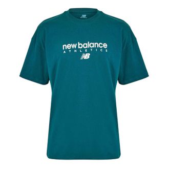 New Balance Heritage T-Shirt f&uuml;r Herren, Rundhalsausschnitt (Gr&uuml;n)
