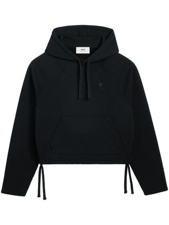 Ami hoodie à logo Ami de Coeur - Noir