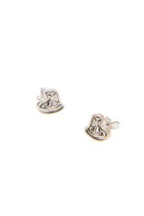 Vivienne Westwood Womens Silver Metal Faye Earrings Platinum Orecchini