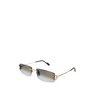 Cartier Sonnenbrille - - Accessories - Herren - Gelb - 56 MM