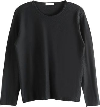 The Row t-shirt à design texturé - Noir