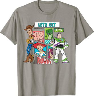 Pixar Disney & Pixars Toy Story 30th Anniversary Lets Get Rowdy T-Shirt
