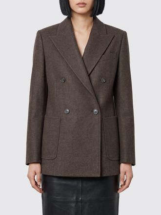 Eleventy Zweireihiger Wollblazer mit steigendem Revers und aufgesetzten Taschen