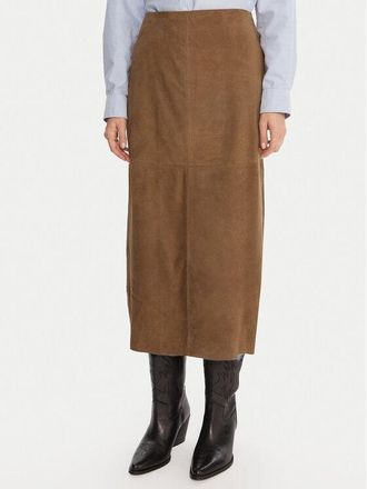 Max & Co. Lederrock Guelfi 2526406011200 Braun Straight Fit