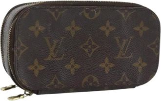 Louis Vuitton Pochette cosm&eacute;tique Pre-owned - Femme - Pre-owned - Brun - Taille: ONE Size