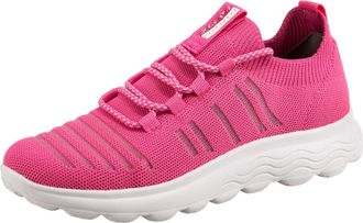 Geox Damen D Spherica C Sneakers, Fuchsia, 38 EU