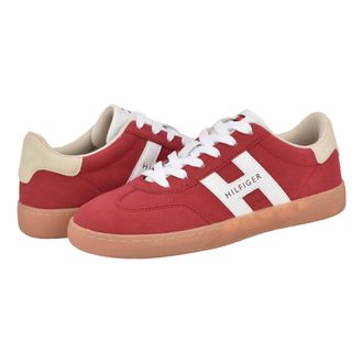 Tommy Hilfiger Maisie Damen-Sneaker, Mittelrot, 37 EU