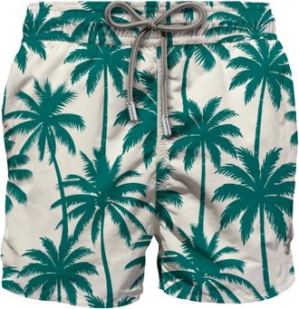MC2 Saint Barth Homme, Maillots de bain, Vert, Taille: L Gustavia Swim Shorts