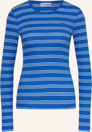 Ganni Longsleeve blau
