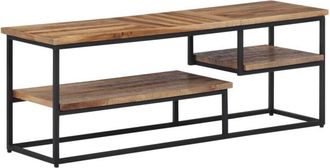 vidaXL Vidaxl - TV-Schrank 110x30x39 cm Recyceltes Massivholz Teak