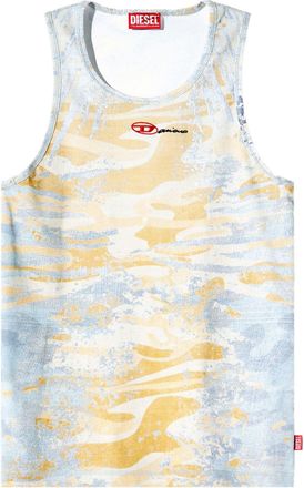 Diesel x Damiano David débardeur T-Lifty - Bleu