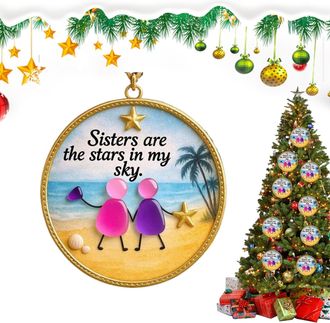 Generic Weihnachtsbaum -Ornamente - Freundschaft Weihnachtsbaum -Anh&auml;nger, Urlaubsh&auml;nge -Accessoires, saisonale Festliche Dekoration | Indoor Outdoor Decor f&uuml;