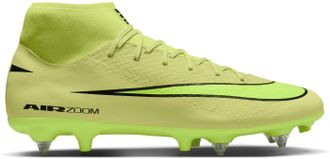 Nike Nike Herren Zm Superfly 10 Acad Sg-Pro Ac Fu&szlig;ballschuh, Limelight/Volt/Hyper Crimson, 45