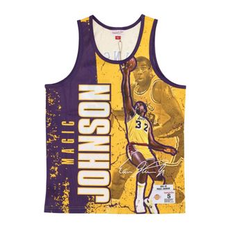 Mitchell & Ness Magic Johnson Basketball Tank Top - - Sport - Herren - Mehrfarbig - XL