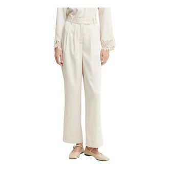 Bruuns Bazaar Weite Hosen - - Trousers - Damen - Beige - M