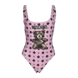 Moschino Femme, Maillots de bain, Rose, Taille: 36 FR Maillot de bain une pi&egrave;ce