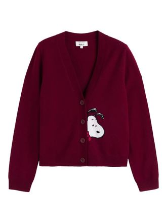 Chinti and Parker cardigan Snoopy - Rouge