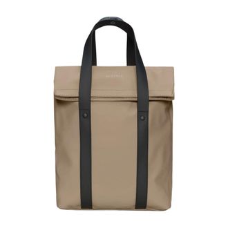 Rains 2 Way Tote Backpack Mini - - Bags - unisex - Beige - ONE SIZE
