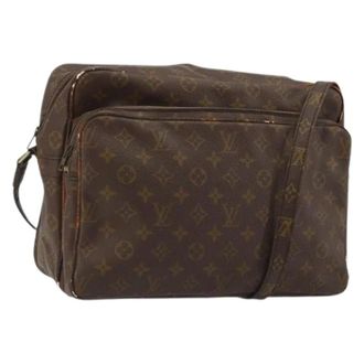 Louis Vuitton Sac bandouli&egrave;re vintage monogramme Pre-owned - Femme - Pre-owned - Brun - Taille: ONE Size