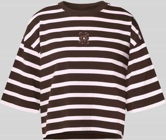 Smith & Soul Cropped T-Shirt mit Halbarm