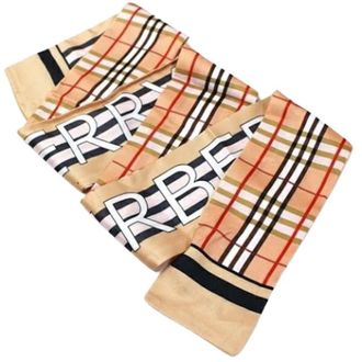 Burberry Pre-owned Vintage Scarf - Femme - Pre-owned - Multicolore - Taille: ONE Size