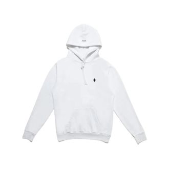 Marcelo Burlon Hoodie - - Sweatshirts & Hoodies - Herren - Wei&szlig; - M