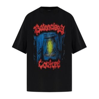 Balenciaga Oversize T-shirt - - Tops - Herren - Schwarzk - L