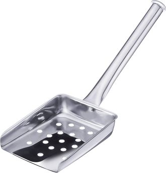 Westmark Pommes-Frites-/Gebäck-Schaufel, Länge: 26 cm, Rostfreier Edelstahl, Silber, 91292270