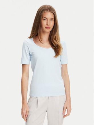 Benetton United Colors Of Benetton T-Shirt 3FJHD401P Himmelblau Slim Fit