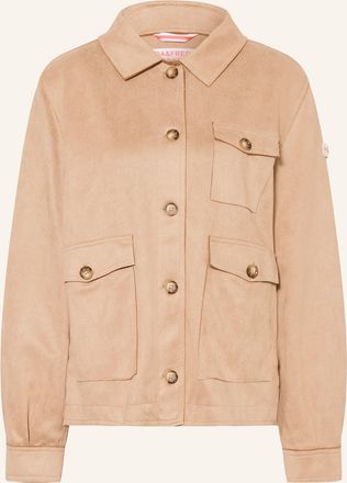 Frieda & Freddies Frieda & Freddies Fieldjacket My Ranger In Lederoptik beige