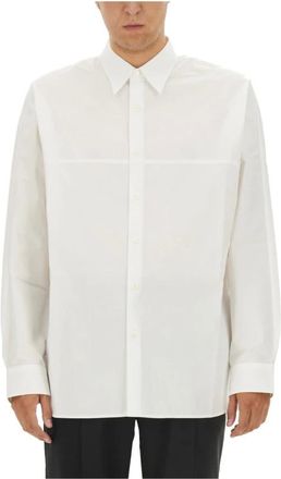 Dries Van Noten Homme, Chemises, Blanc, Taille: M Casual Chemises