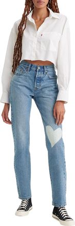 Levi's Damen 501 Jeans for Women Jeans,Field Notes,33W / 30L