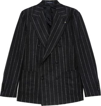 Tagliatore Striped Double-breasted Blazer