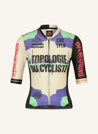 Cafe du Cycliste Caf&eacute; Du Cycliste Radtrikot Bergida Topologie beige