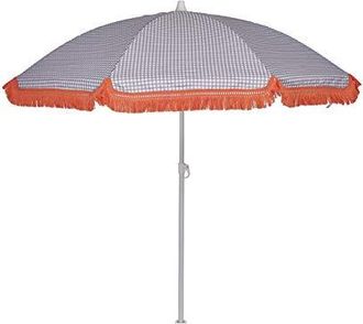 Ezpeleta Parasol à Franges pour Plage Jardin Terrasse Balcon et Piscine, Léger et Pliable avec Protection Solaire UPF50+, 150cm, Tissu Imprimé Fleurs, Inclut S