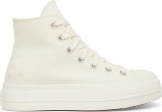 Converse Sneakers aus Stoff Converse Chuck Taylor All Star Lift Platform Beads A16107C &Eacute;cru