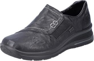 Rieker Femme L7761 Mocassin, Noir, 38 EU