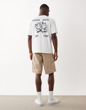 Calvin Klein Jeans T-shirt imprim&eacute; - Blanc