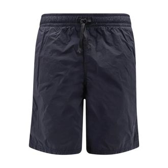 Stone Island Homme, Maillots de bain, Bleu, Taille: XL Short de Bain