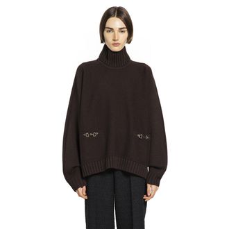 Gucci Wool Cashmere Turtleneck Sweater
