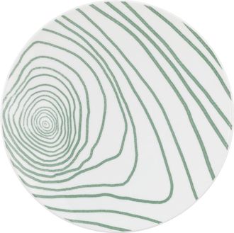 SELTMANN WEIDEN [DL] Life Speiseteller rund 28 cm rund Nature Jahresringe gr&uuml;n [RAB] [SP] UVP: 22,90