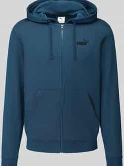 Puma Regular Fit Sweatjacke aus Baumwoll-Mix