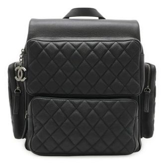 Chanel Pre-owned Vintage Backpack - - Pre-owned - Herren - Schwarzk - ONE SIZE