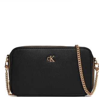 Calvin Klein Jeans Handtasche Calvin Klein Jeans Minimal Mono Camera Bag LV04K1086G Schwarz